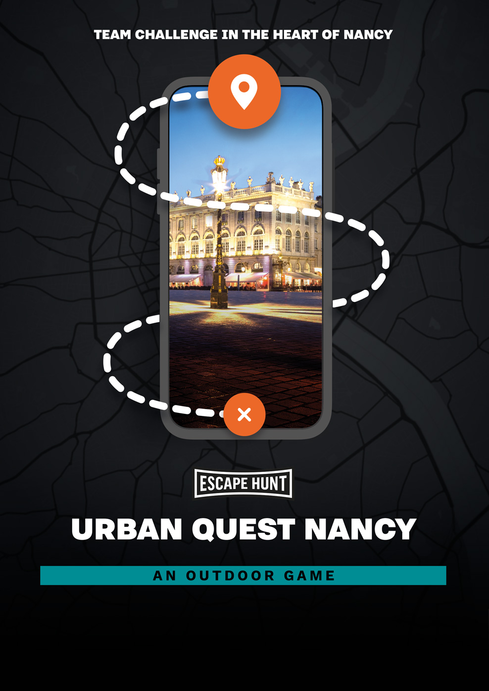 Urban Quest outdoor game in Nancy | Escape Hunt